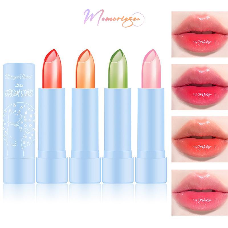 Jual COD&Ready Dragon Ranee Lipstik Jelly Fruity Magic Lipstick 4 Warna ...