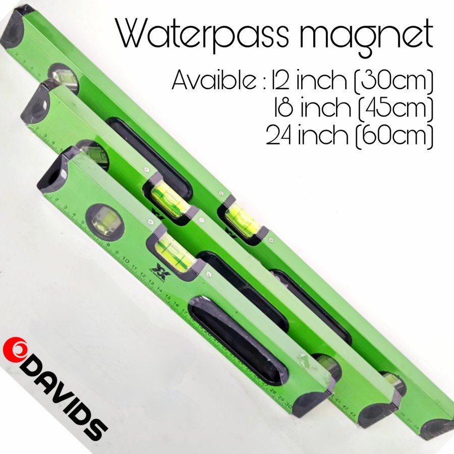 Jual Waterpass Magnet Aluminium Waterpas YSK | Shopee Indonesia