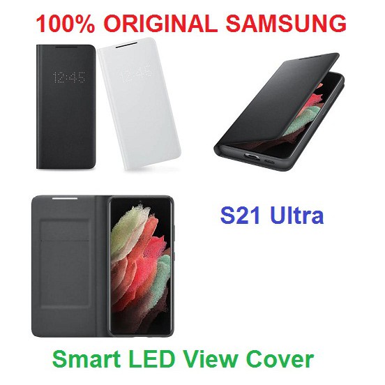 Jual LED View S21 Ultra 5G SAMSUNG Smart LED View Cover Original100 ...