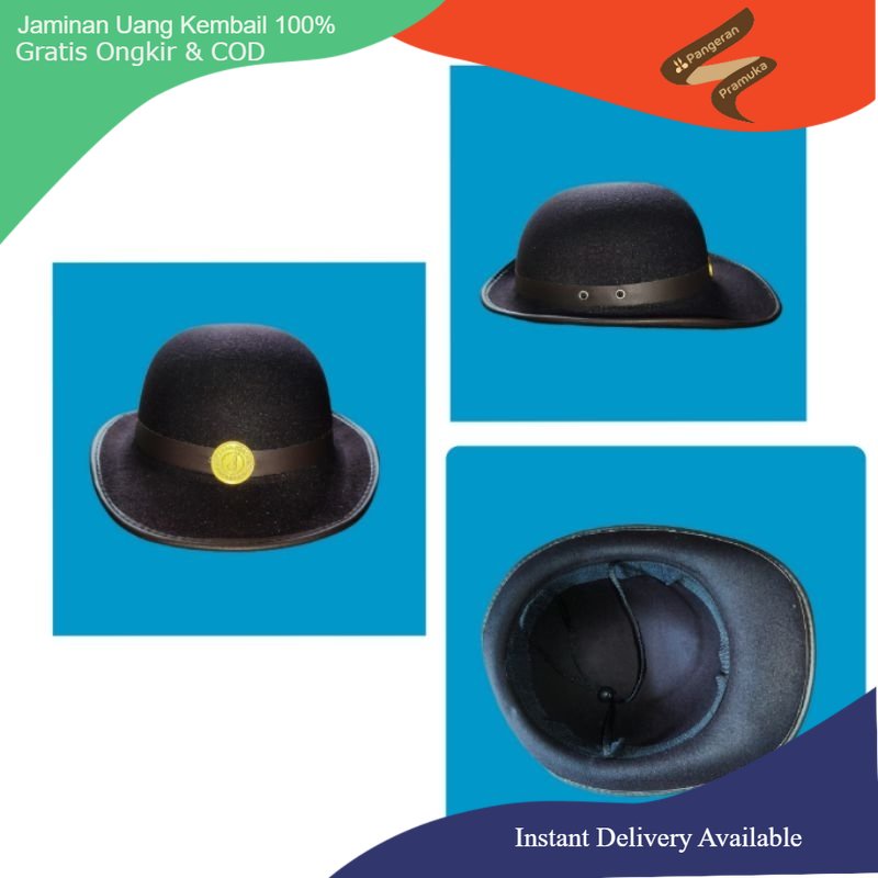 Jual Topi Pramuka Putri Boni Laken Model Polwan | Shopee Indonesia