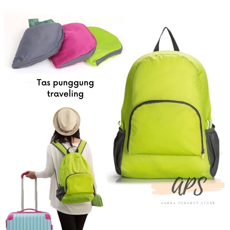 Jual APS - Tas Punggung Lipat / Ransel lipat Traveling - Foldable ...