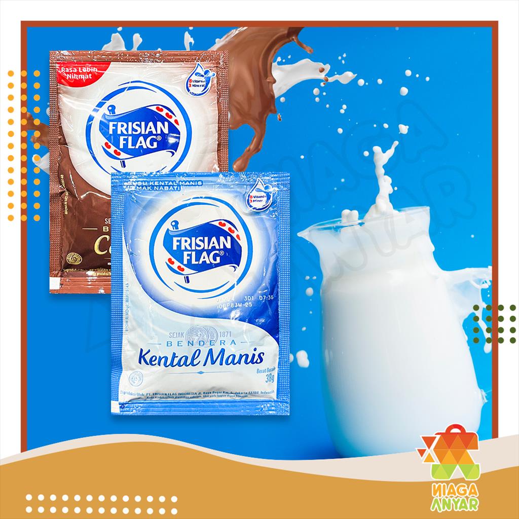 Jual NAS FRISIAN FLAG Susu Kental Manis Sachet Satuan / SKM Susu ...