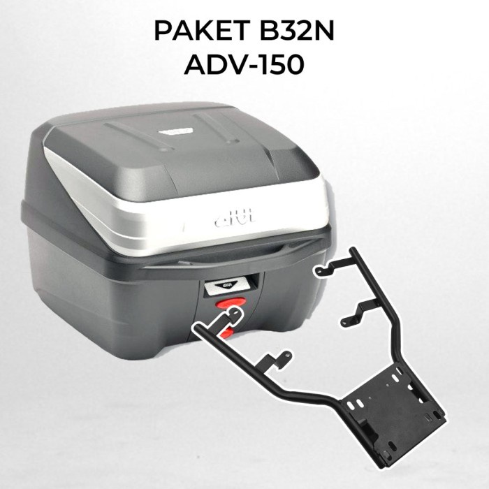 Jual Paket Box Motor Touring ADV 150 + Box GIVI B32N Bold 32 Liter ...