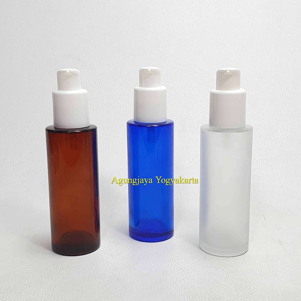 Jual Botol Foundation Kosong 60 ml / Botol Kaca Foundation / Botol Kaca ...