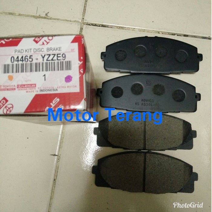 Jual Brake Pad Kampas Rem Depan HIACE Commuter No part 04465-YZZE9 ...