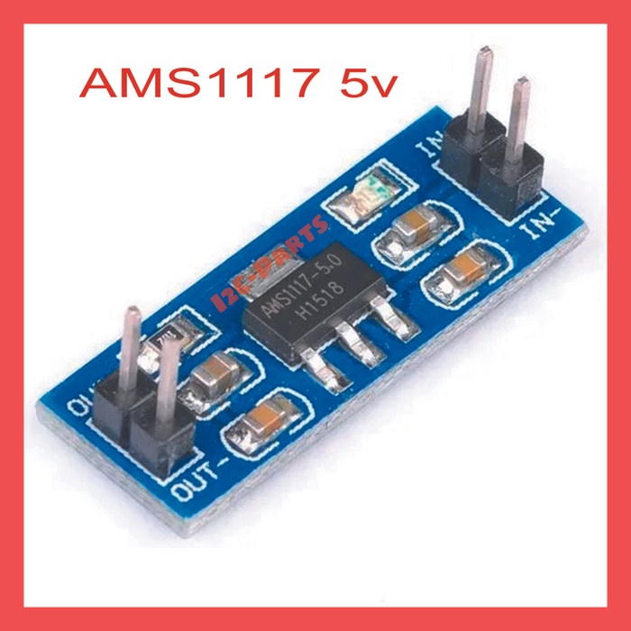 Jual AMS1117 5V 1A Regulator Step Down Module 5V Power Adapter Board ...