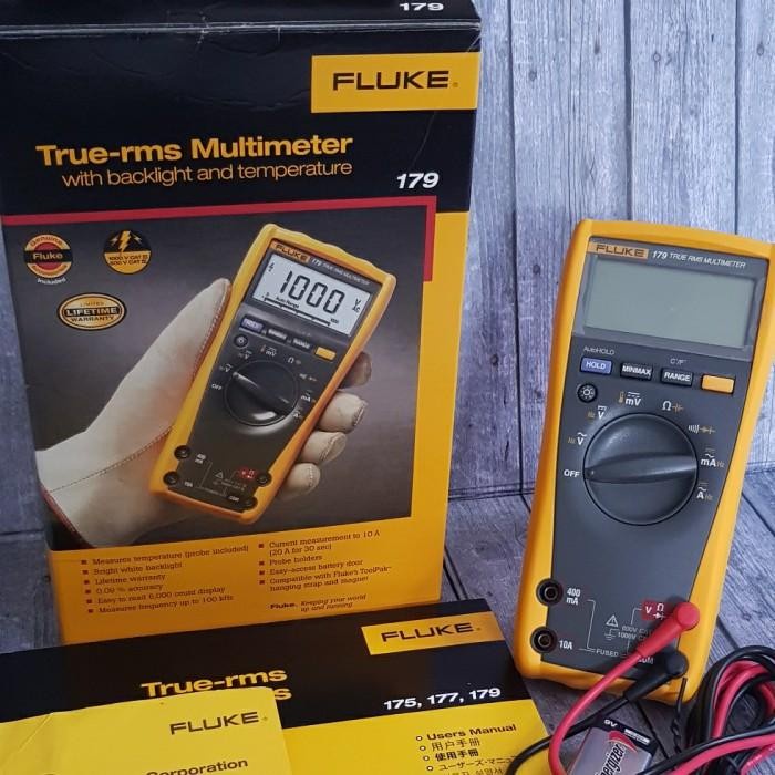 Jual MULTIMETER DIGITAL FLUKE 179 | Shopee Indonesia