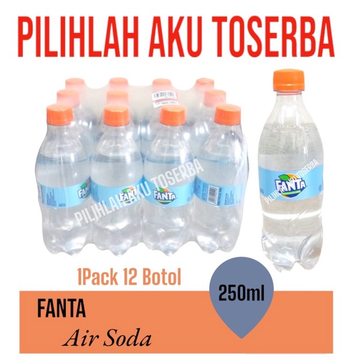 Jual Fanta Soda Water MINI Botol Pet Imut - ( HARGA 1 PACK ISI 12 botol ...