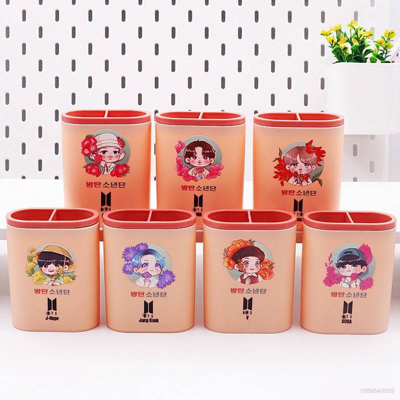 Jual Bts TinyTan Pen Holder Hadiah Bukaan Sekolah Untuk Pelajar Anak ...