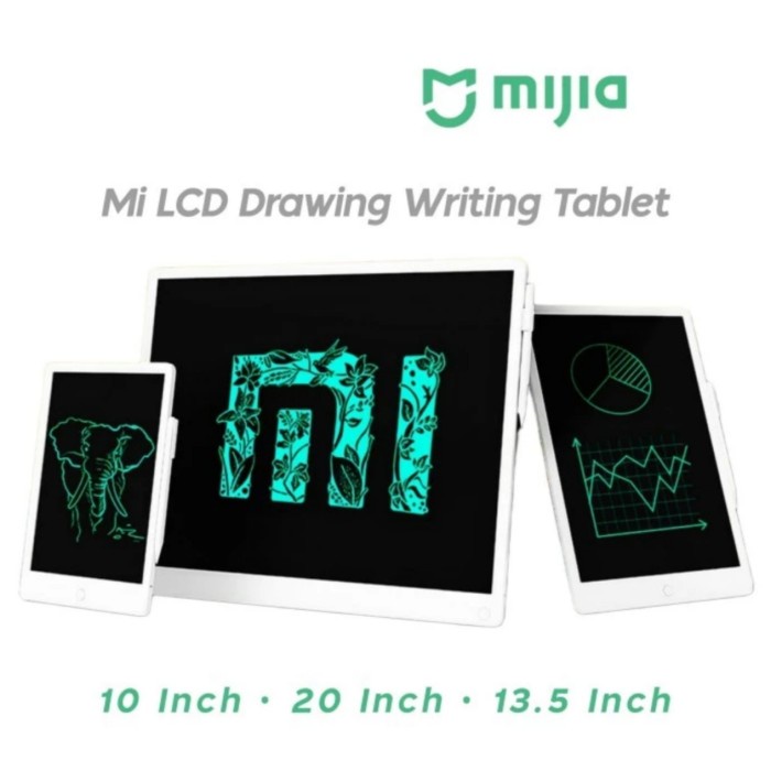 Jual Mijia LCD Drawing Writing Pad Tablet Papan Gambar Tulis - 20 inch ...