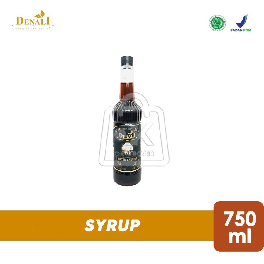 Jual Salted Caramel Syrup Denali / Sirup Karamel Asin (Botol Plastik ...