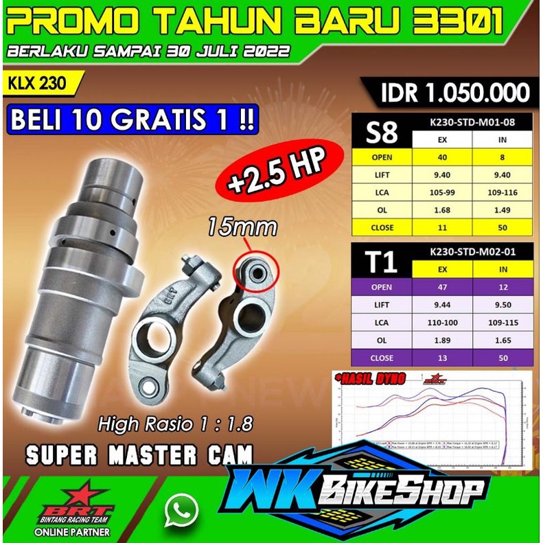 Jual NOKEN AS KLX 230 BRT ( S8 / T1 / R1) 100% ORIGINAL | Shopee Indonesia