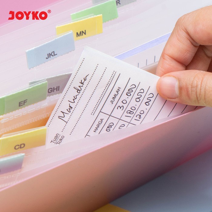 Jual Expanding File Map Harmonika Joyko EF-3G Giro 13 Pocket | Shopee ...