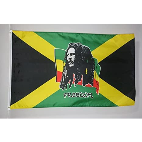 Jual BENDERA REGGAE/BENDERA BOB MARLEY BENDERA CUSTOM - WARNA/POP ART ...
