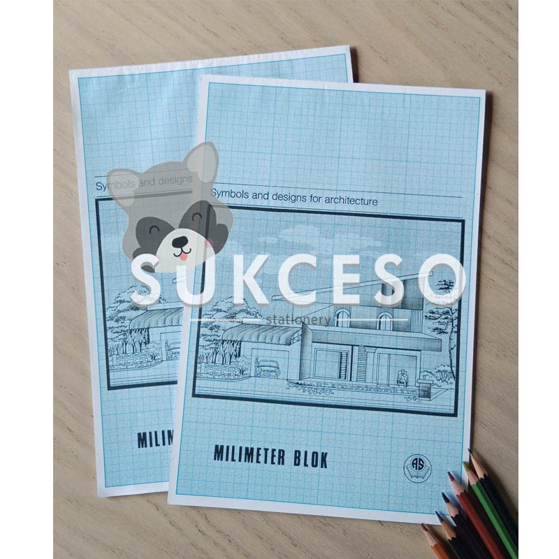 Jual AS Milimeter Block Folio / Buku Milimeter Ukuran F4 | Shopee Indonesia