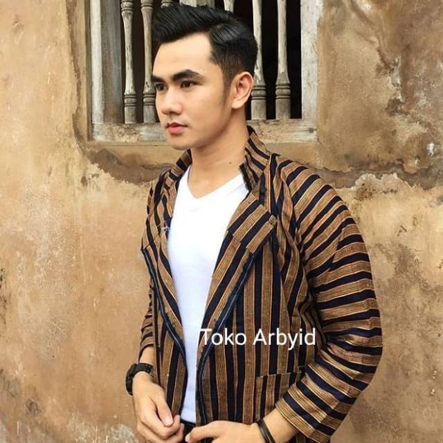 Jual Lurik Baju Lurik Jawa / Baju Surjan Lurik / Baju Adat Jawa/Baju ...