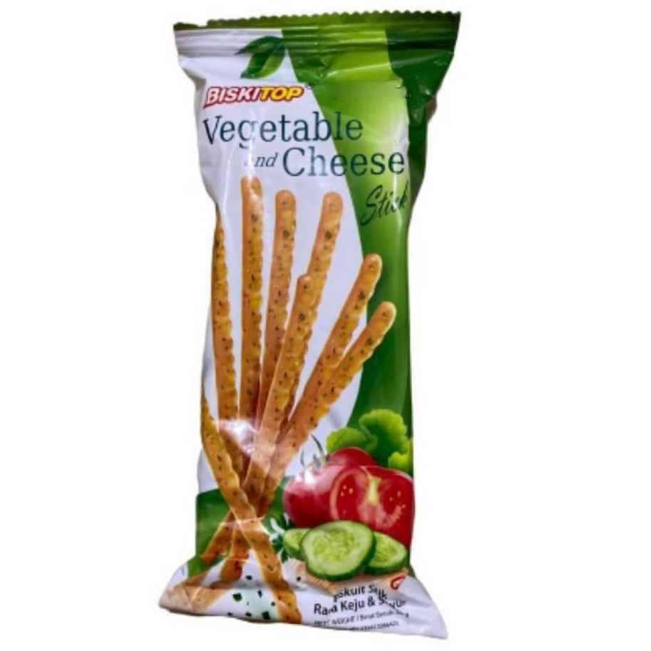 Jual VEGETABLE AND CHEESE BISKITOP STICK 50gr BISKUIT SEHAT SAYURAN ...
