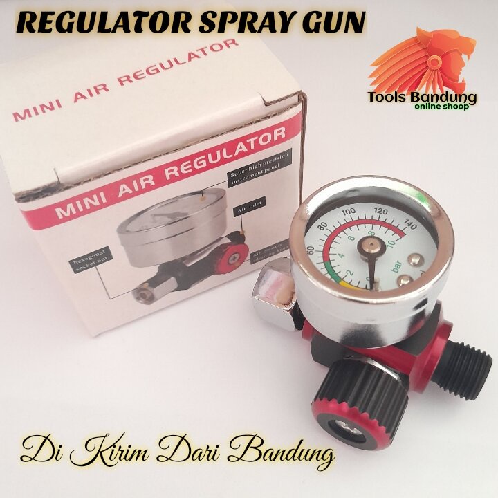 Jual Air Regulator Kompresor Dengan Pengukur Tekanan Udara Untuk Spray ...
