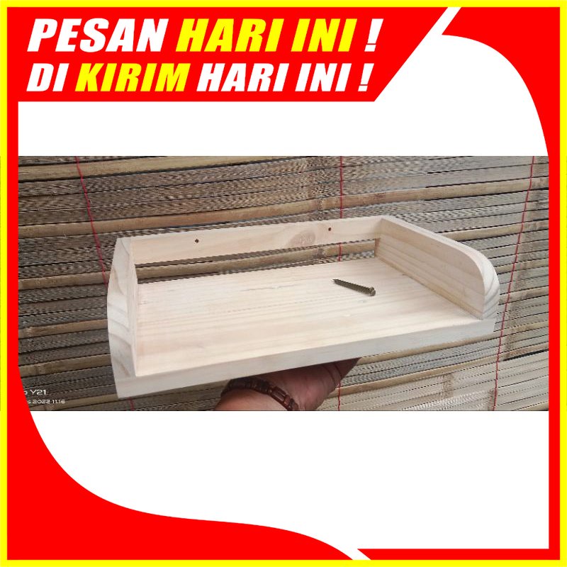 Jual (H54) Rak Tempat Set Top Box STB gantung tempel dinding wifi ...