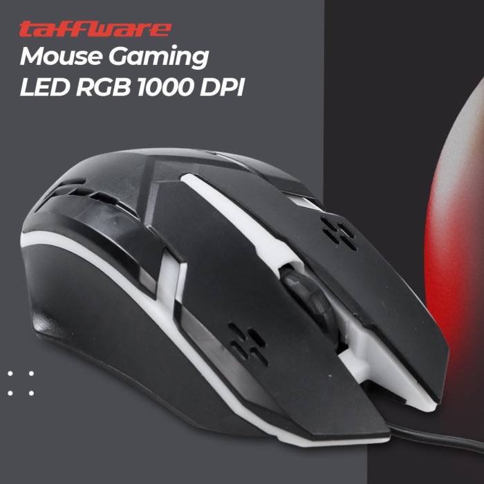Jual Taffware - Mouse Gaming RGB (WIRED) | Shopee Indonesia