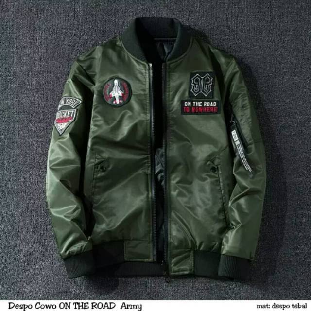 Jual Bomber Jacket || Jacket Pilot || jaket murah | Shopee Indonesia