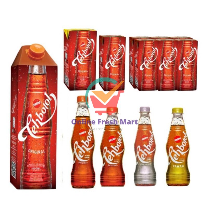 Jual (kirim instant) Tehbotol SOSRO Minuman Teh Original Less Sugar ...