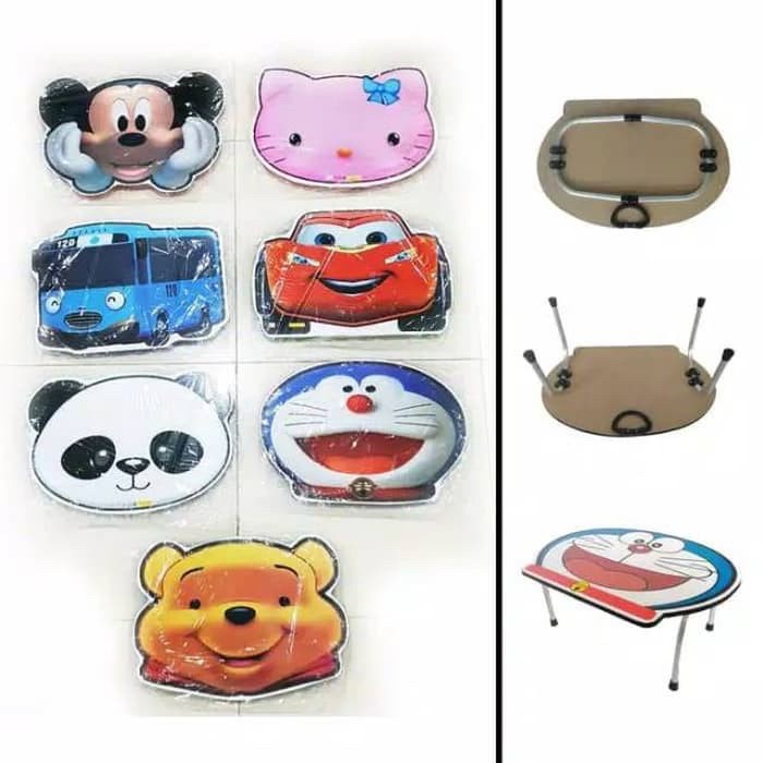 Jual Meja belajar karakter fency lucu 3D - KROPY | Shopee Indonesia