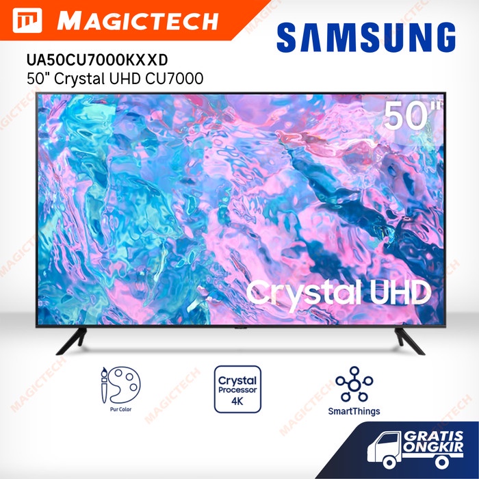 Jual TV SAMSUNG 50 INCH 50" UA50CU7000 / 50CU7000 SMART TV 4K UHD ...