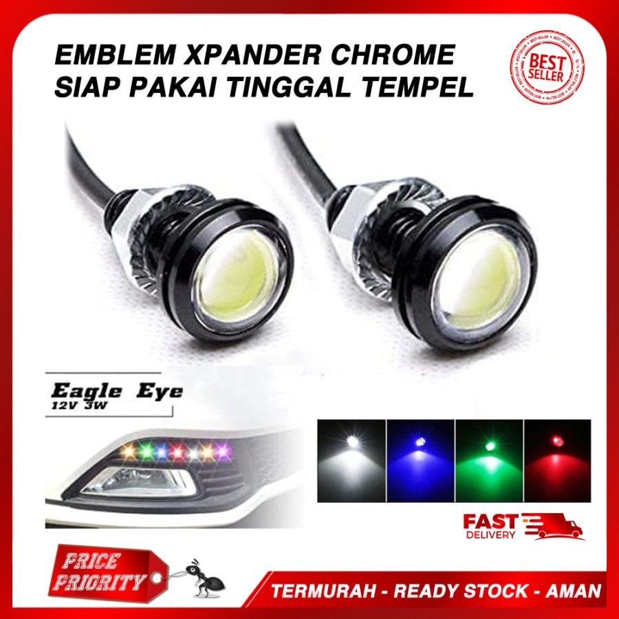 Jual Eagle EYE 23mm Lampu Mata Elang DRL Led Motor Mobil UNIVERSAL | Shopee Indonesia