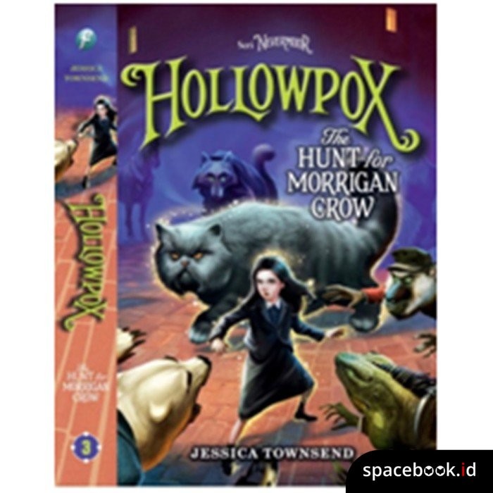 Jual BUKU NOVEL NEVERMOOR 3 HOLLOWPOX THE HUNT FOR MORRIGAN CROW ...