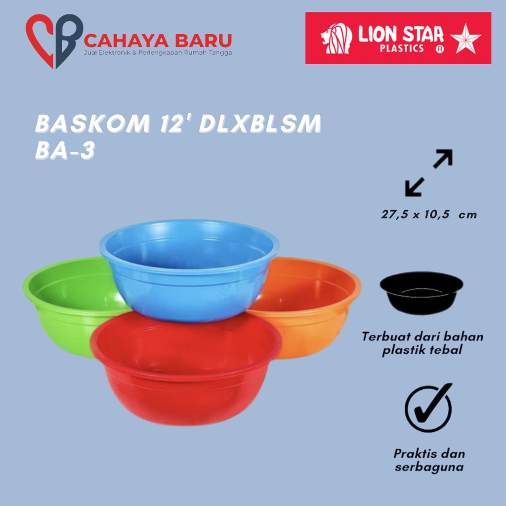 Jual LION STAR BASKOM 12' DLXBLSM BA-3 (GO-SEND) | Shopee Indonesia