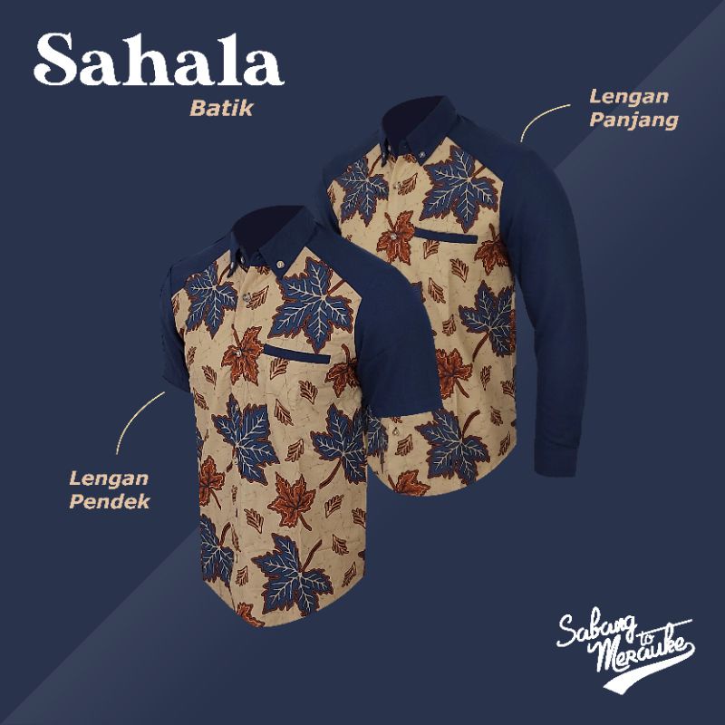 Jual KEMEJA BATIK SAHALA LENGAN PANJANG & LENGAN PENDEK - SABANG TO ...