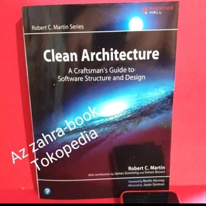 Jual buku Clean Architecture A Craftsman's Guide to Software Structure ...