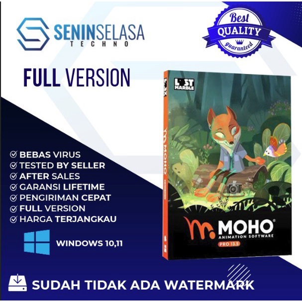 Jual Software Membuat Animasi: Moho Pro 14 [WIN & MAC] | Shopee Indonesia