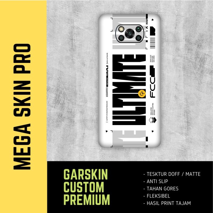 Jual skin Poco X3 NFC X3 PRO Fullbody - isi 2 buah - ultimate | Shopee ...