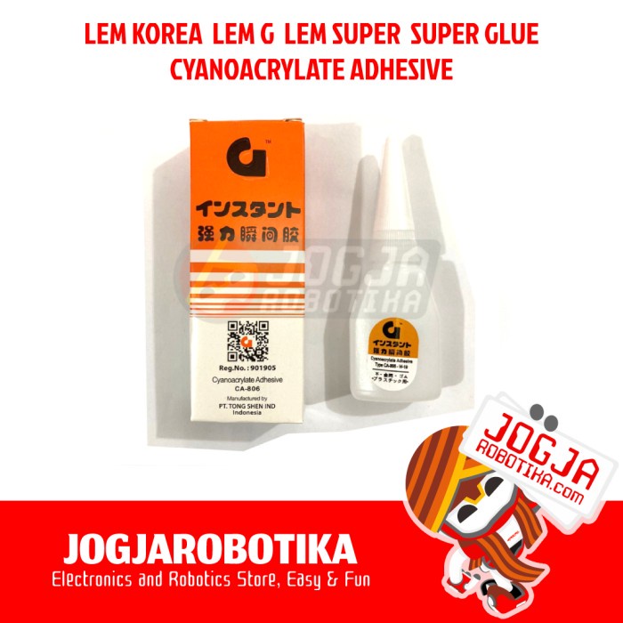 Jual LEM KOREA LEM G SUPER GLUE CYANOACRYLATE ADHESIVE - LEM SAJA ...