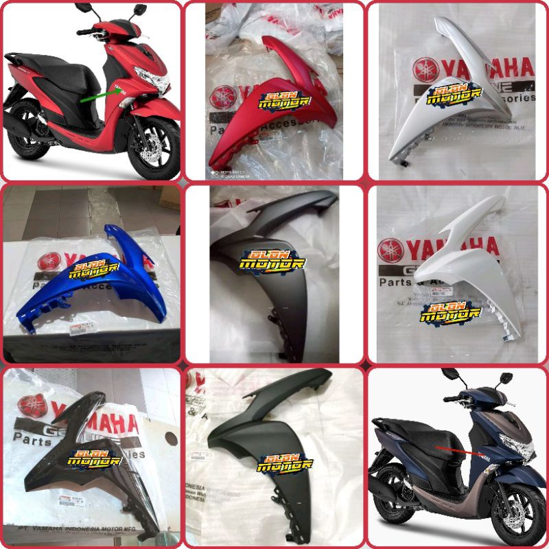 Jual COVER SAYAP DEPAN FREEGO 125 B5D ORIGINAL YAMAHA GENUINE PARTS ...