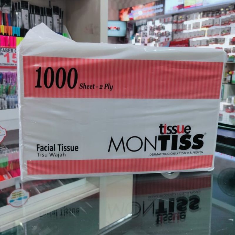 Jual acwmart2 MONTISS 1000 SHEET tissue tisu tissu Murah Jumbo besar ...