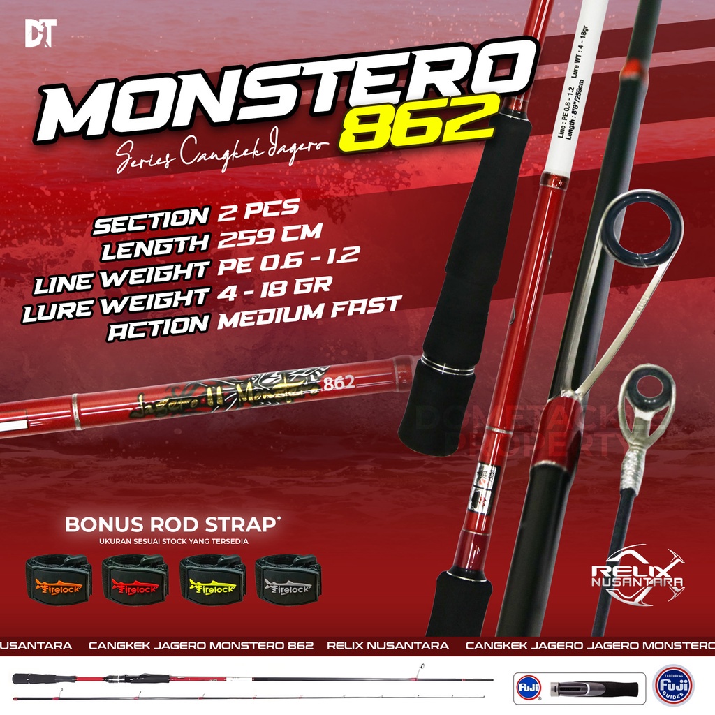 Jual Cangkek Jagero Relix Nusantara Joran Pancing Cangkek Alap Alap Rod UL ULtralight Spinning ...