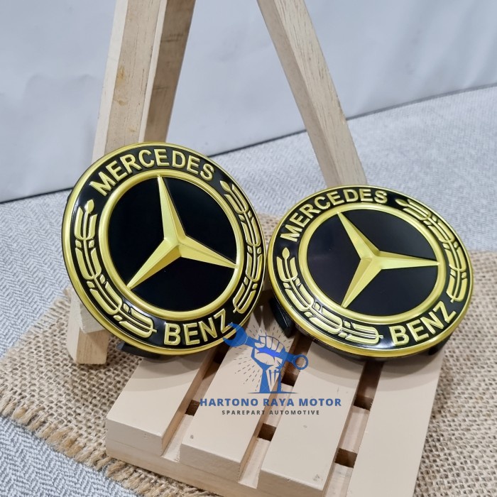 Jual Dop Tengah Roda Velg Mercedes Benz Mercy Classic Edition ORI 75mm ...
