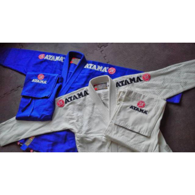 Jual Gi BJJ ATAMA | Dogi Seragam Brazillian Jujitsu Judo Putih White ...