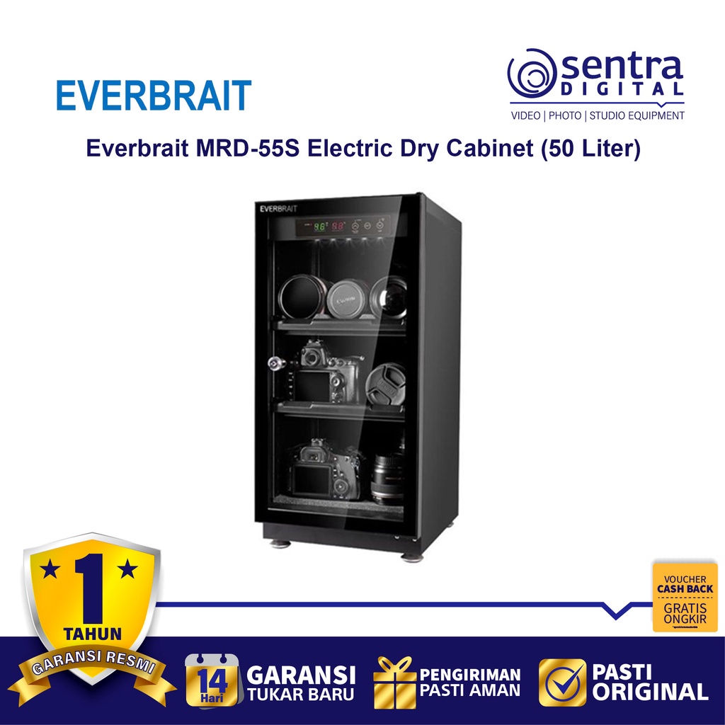Jual Everbrait MRD-55S Electric Dry Cabinet ( 50 Liter ) | Shopee Indonesia