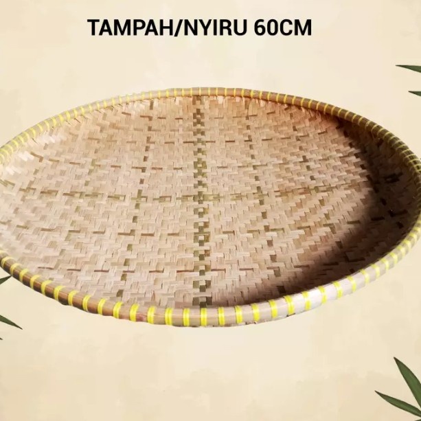 Jual Tampah Nampan Bambu diameter 60 - Standar | Shopee Indonesia