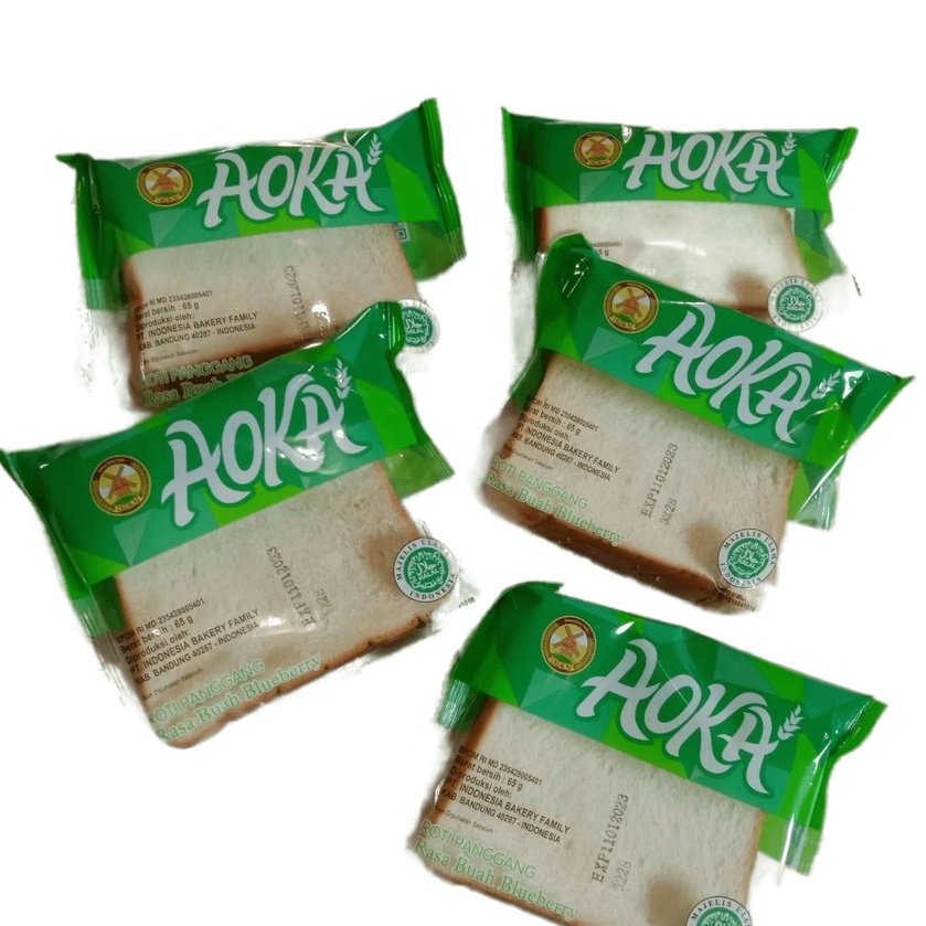 Jual ROTI PANGGANG AOKA ROPANG 65gr RASA COKLAT VANILA SUSU KEJU ...