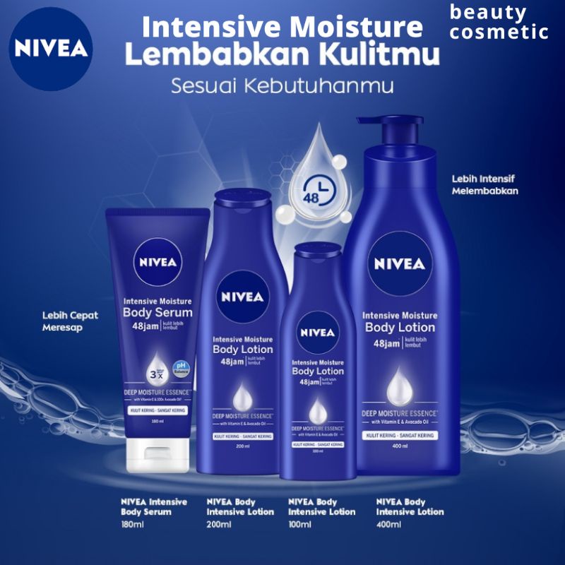Jual Nivea Intensive Moisture 48 Jam Series | Shopee Indonesia
