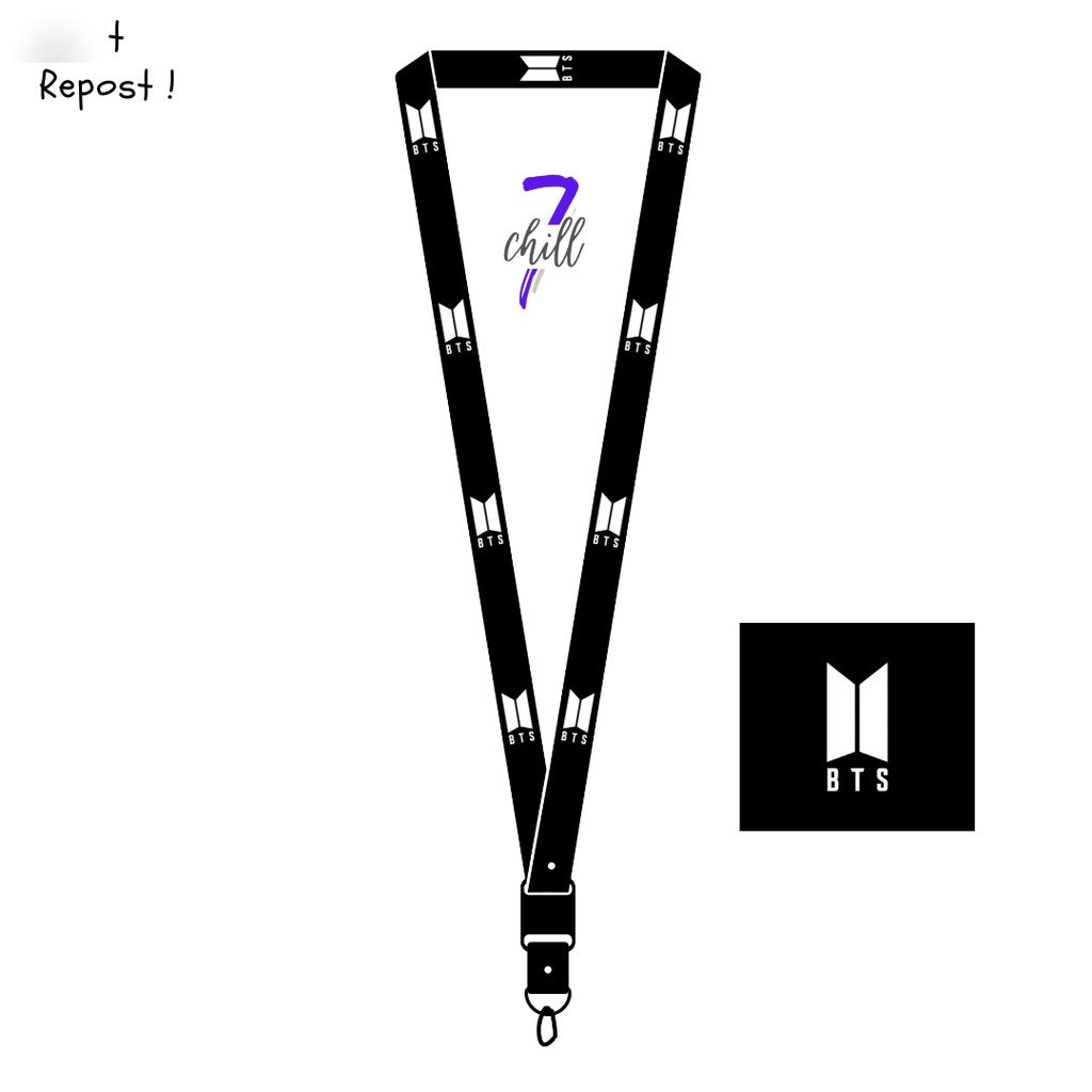 Jual Lanyard BTS ID Card Custom Kpop Army Tali Gantungan Pods Name Tag ...