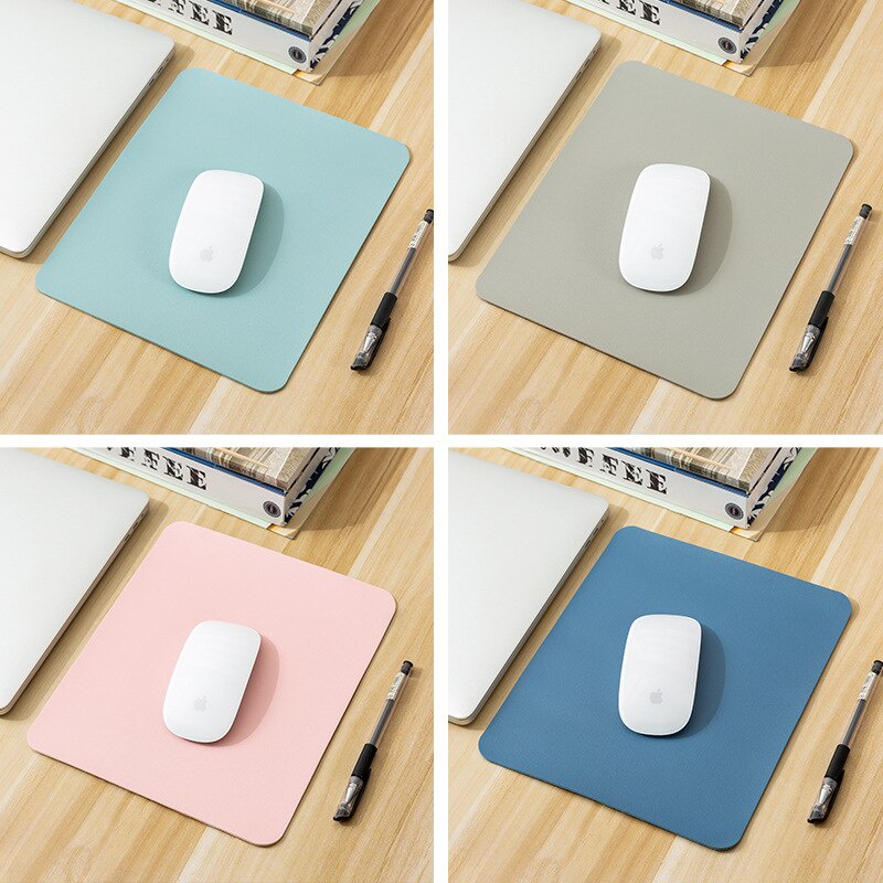 Jual Mouse Pad Komputer Desktop Alas Mouse Kantoran Bahan Kulit Pu ...