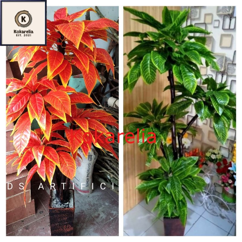 Jual PROMO BEST SELLER POHON HIAS MANGGA ARTIFICIAL 150CM SUDUT RUANG ...