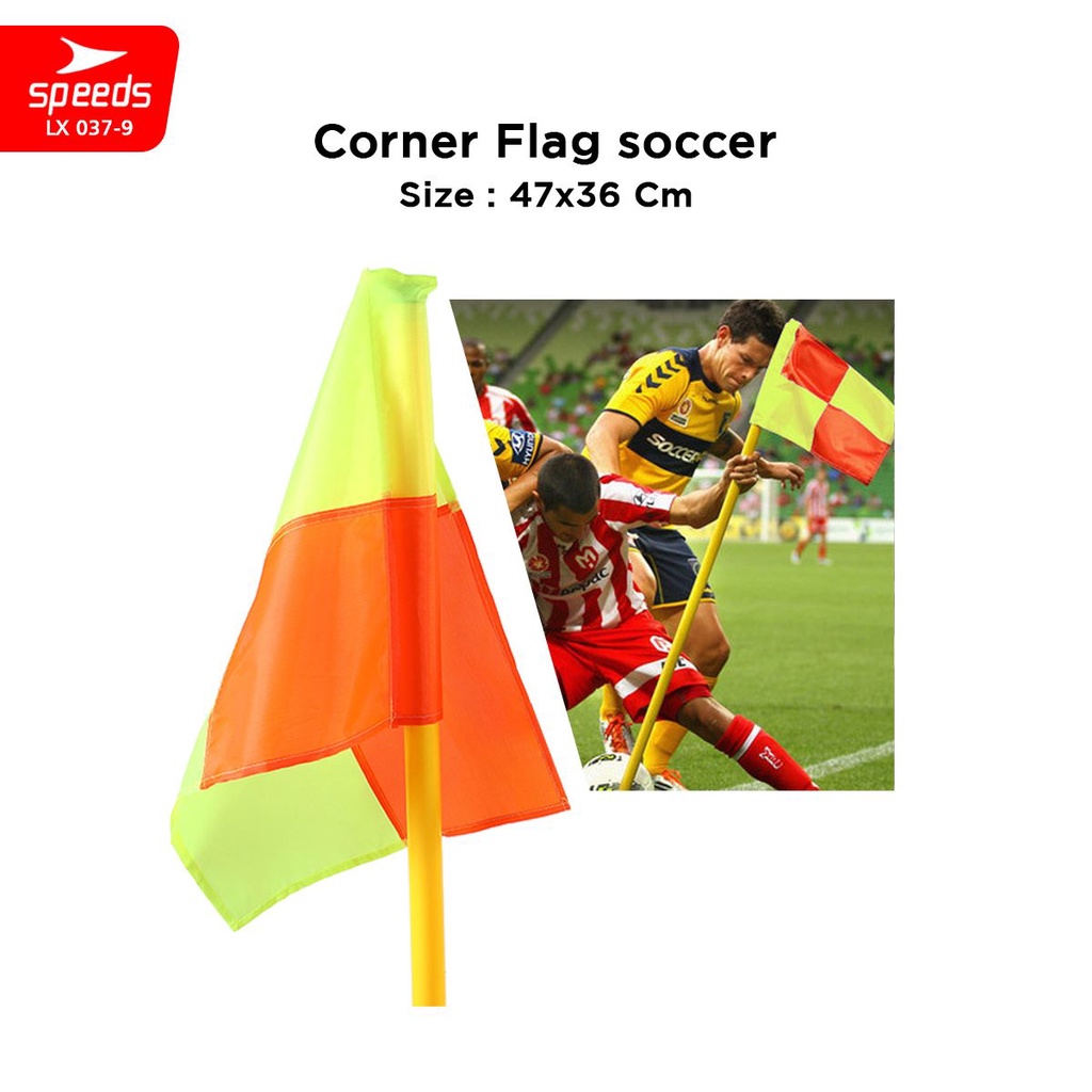 Jual SPEEDS Bendera Sudut Lapangan Olahraga Sepak Bola Corner Flag ...