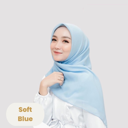 Jual Kerudung Segiempat Polos BELLA SQUARE Hijab Pollycotton Jilbab Bela Grosir Murah Part 1 ...